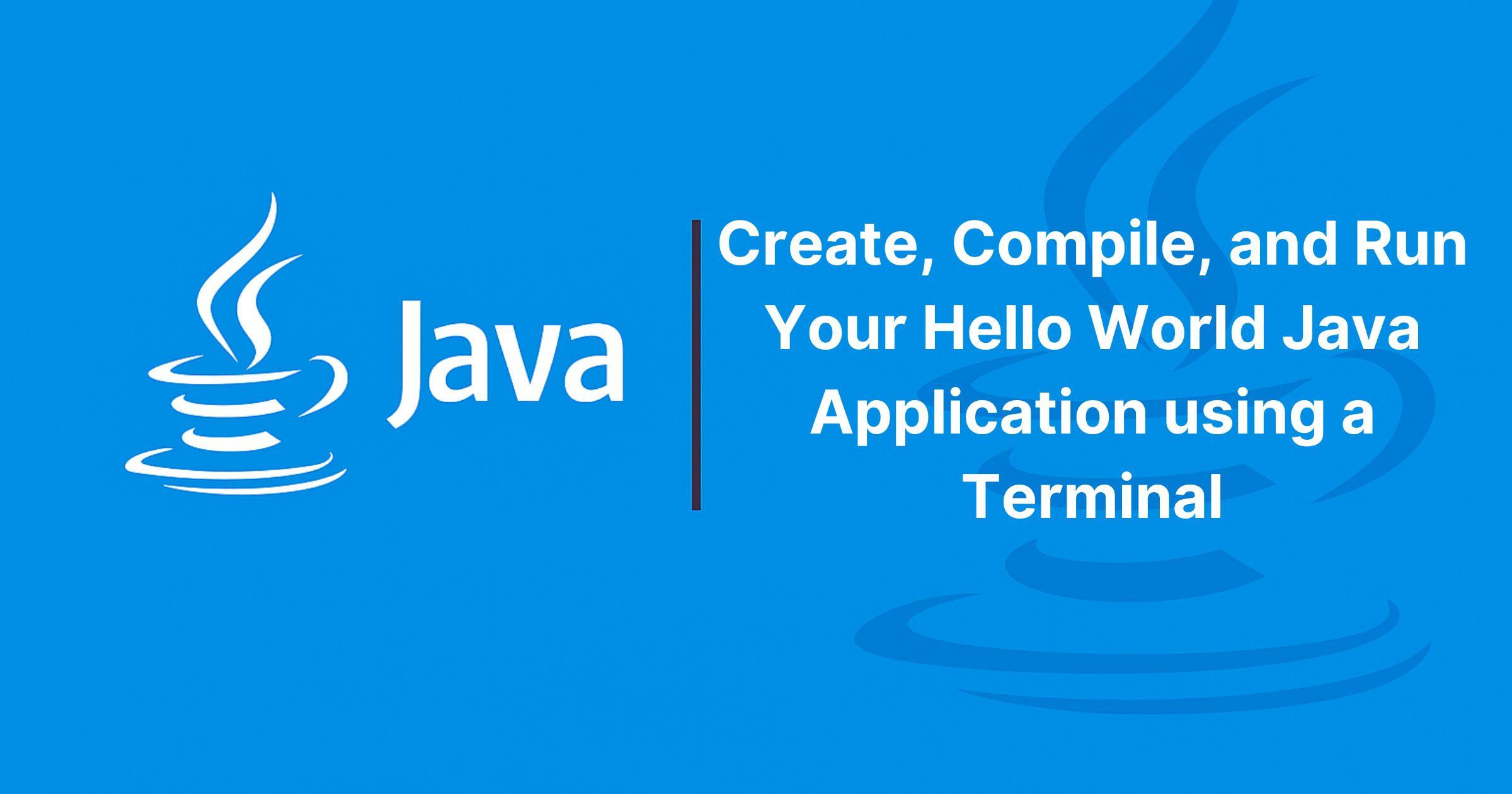 Java Hello World Program
